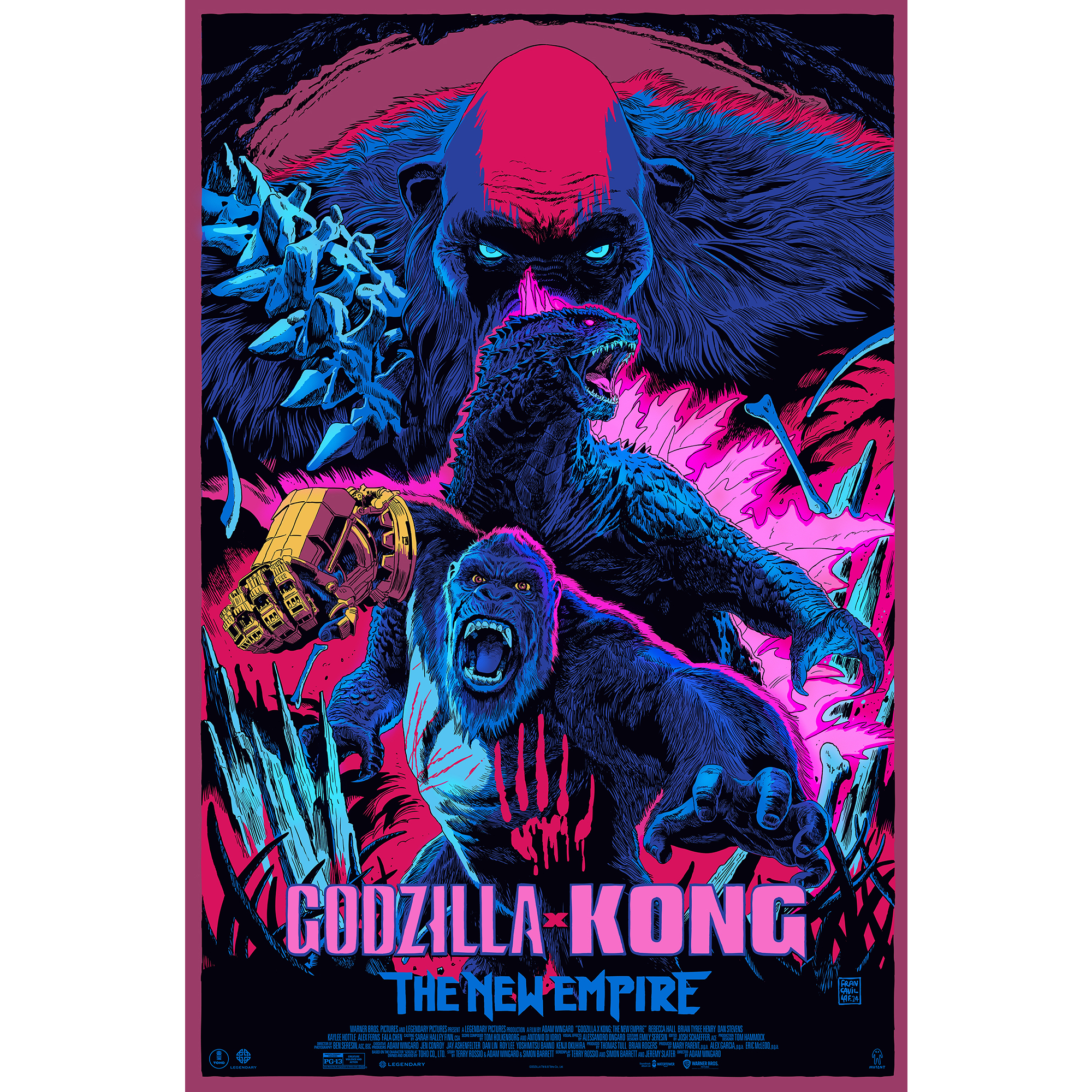 Godzilla x Kong: The New Empire Poster – Mutant