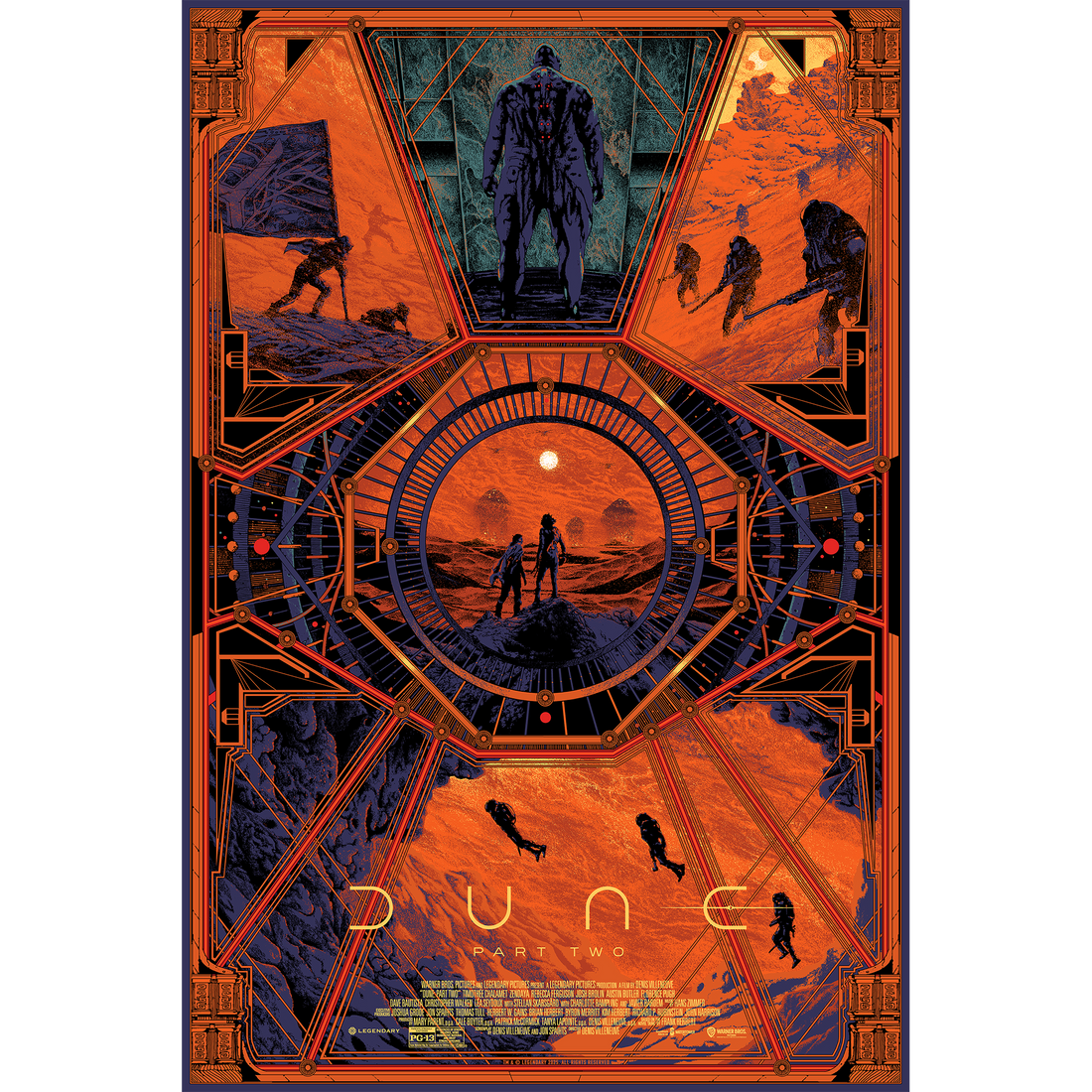 Dune: Part Two Timed Edition Poster – Mutant