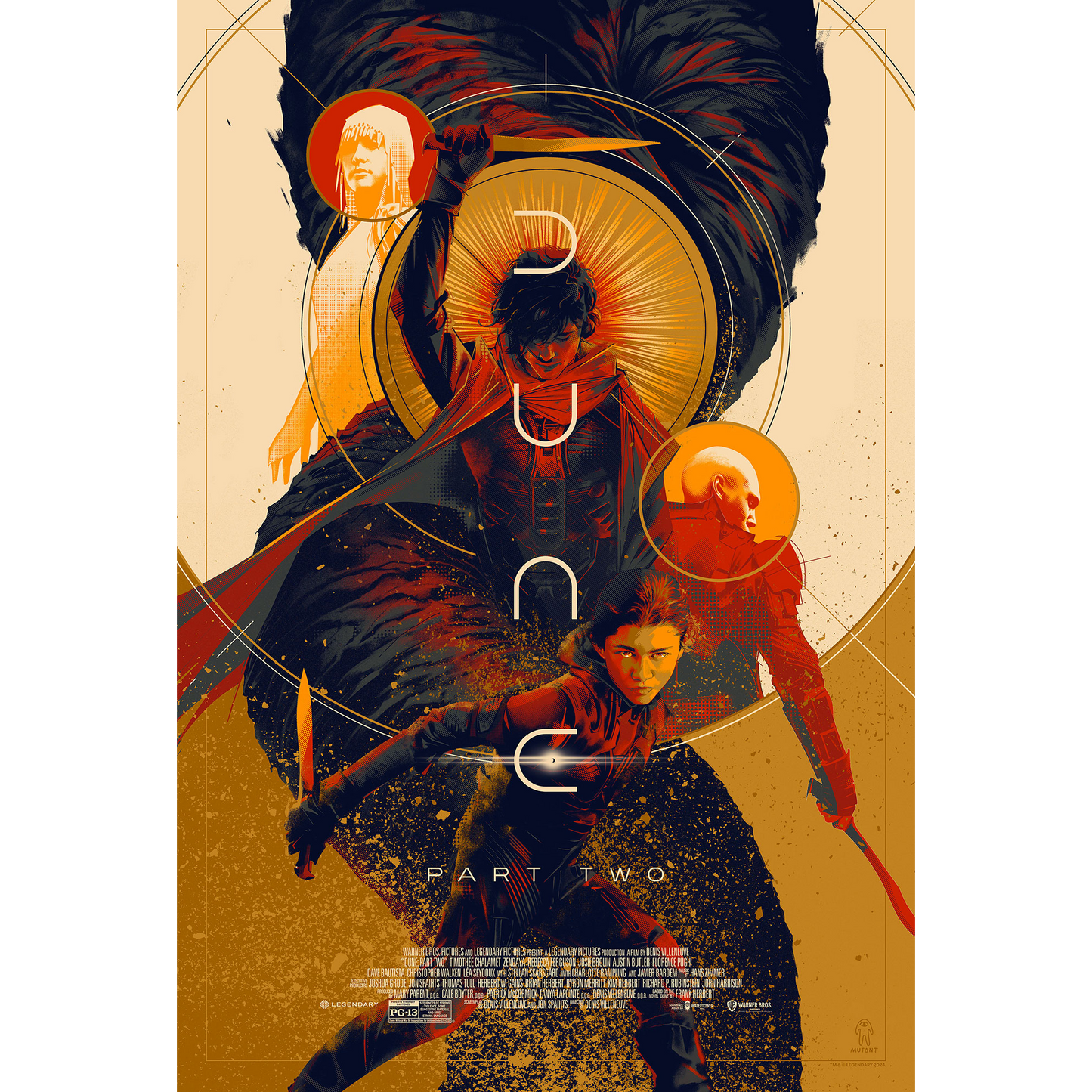 Dune: Part Two Variant Poster – Mutant