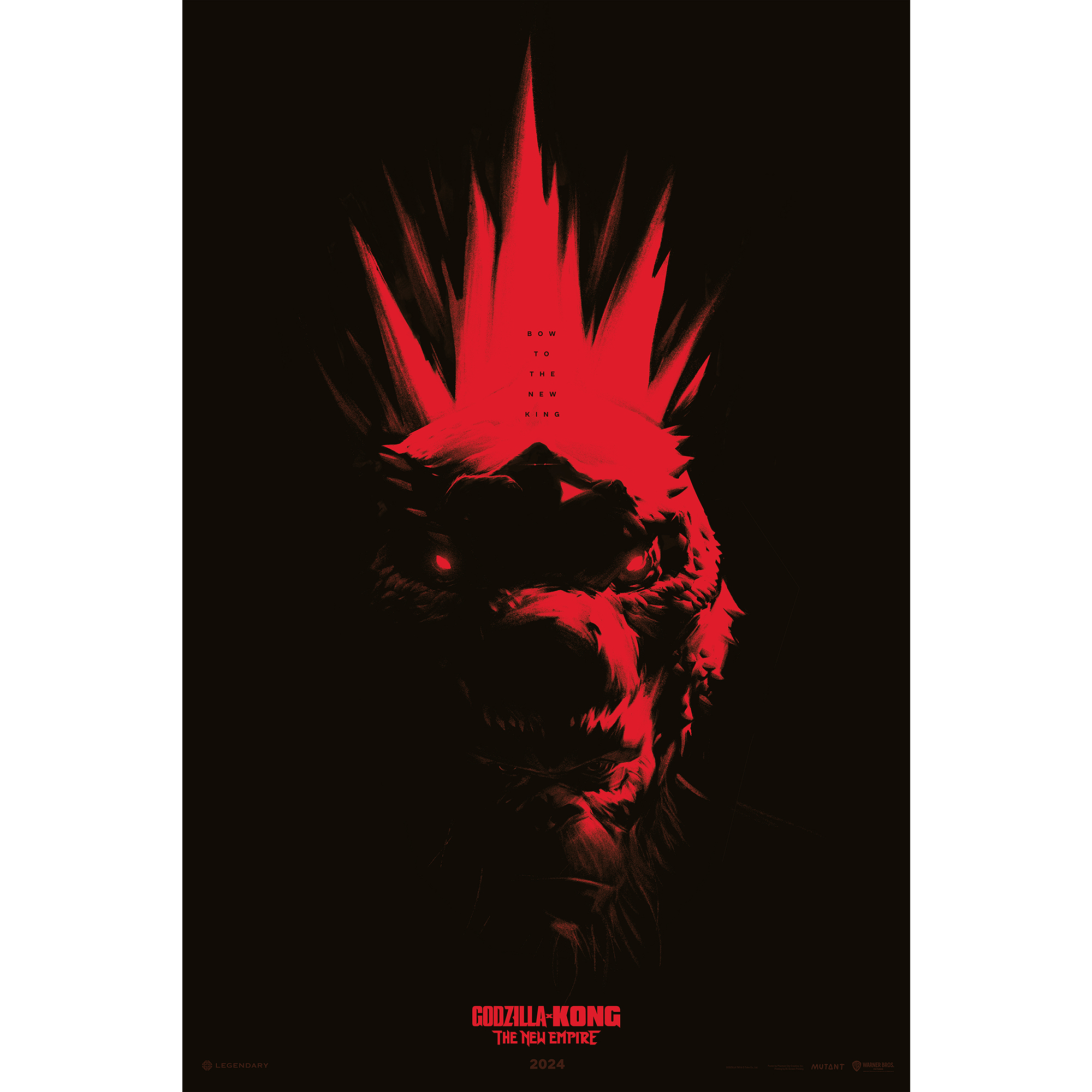 Godzilla x Kong: The New Empire Variant Poster – Mutant